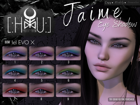 Second Life Marketplace - [HEXUMBRA] Jaime Eye Makeup